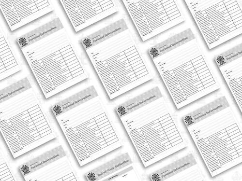 Simple Teacher Planner Printer Friendly (Theme Park) by Trout Lake ...