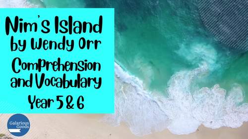Nim's Island Comprehension and Vocabulary | Reading Novel Study | TPT
