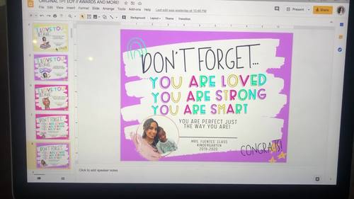 End of Year Digital Resources (Memory Book, Bitmoji Awards, Letters ...