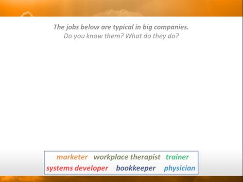 Your First Day at Work / Complete Communicative ESL Lesson for B2 Level ...