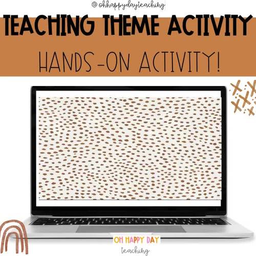 Teaching Theme Activity | Theme Lesson | Hands-On Literacy Lesson.