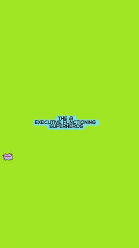 Executive Function Posters | SEL Classroom Decor, Counseling Visuals ...