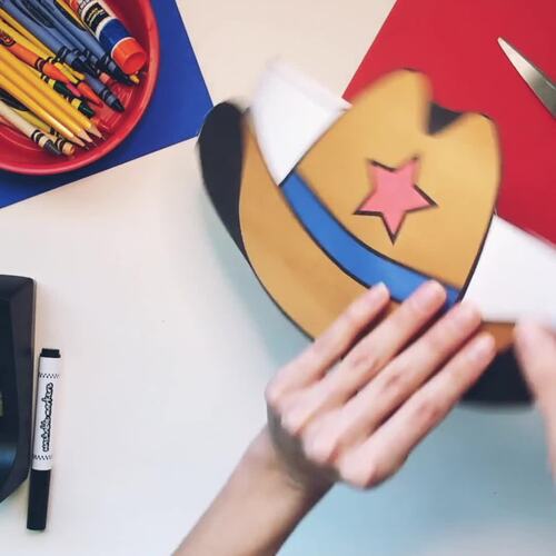 Texas Independence Day | Cowboy Headbands Hat | Go Texan Day | Kindergarten