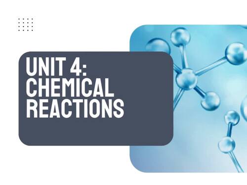 AP Chemistry Unit 4: Chemical Reactions Complete Unit | TPT