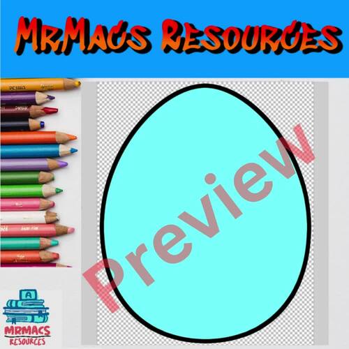 Easter Eggs Clip Art Design Patterns | Transparent Backgrounds ...