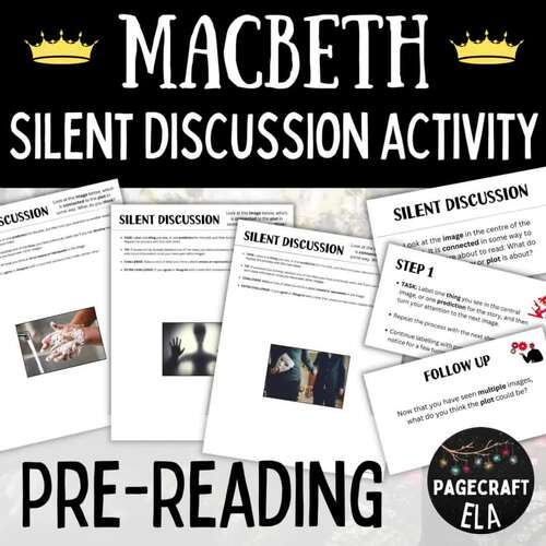 Macbeth | Pre-Reading | Silent Discussion | Anticipation | Predictions