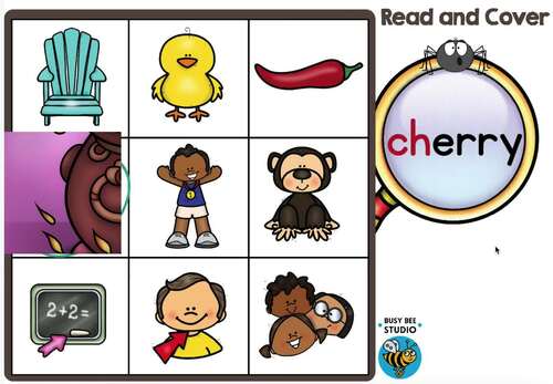 HALLOWEEN Digraph CH Boom Cards Games by Busy Bee Studio | TPT