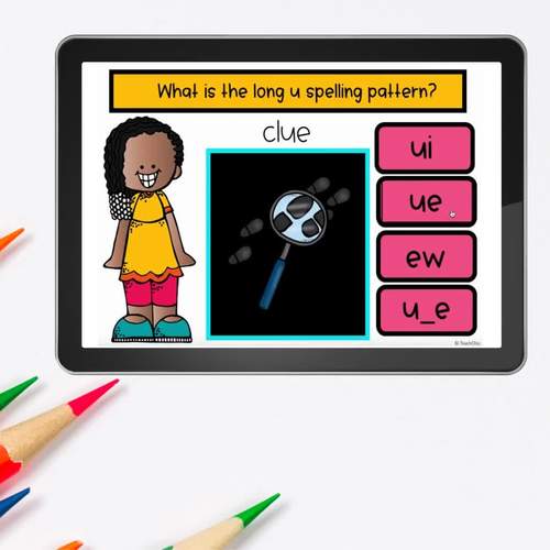 Long Vowel Boom Card Bundle by Math with Marneshia | TPT