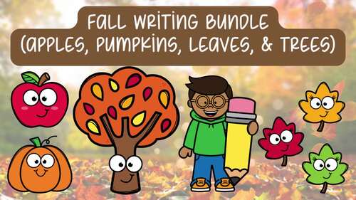 All About Apples Pumpkins Trees Leaves PreK Kindergarten First TK Fall ...