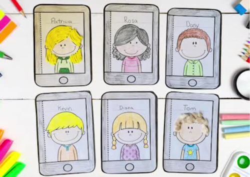 All about me Craft in Spanish | Back to School Bulletin Board | Todo ...