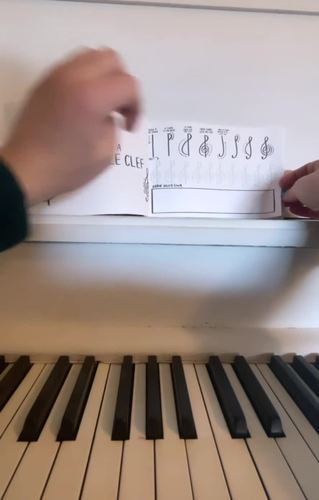 Let's Make Music - Printable Music Notes Coloring Book Half Paper Size