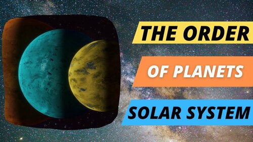 The Order of Planets Solar System | Inner & Outer Planets by ...
