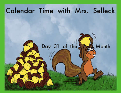Calendar Time with Richelle Selleck, Day 31 of the Month | TpT