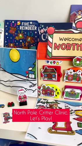 North Pole Critter Clinic Speech and Language Therapy Toy Companion