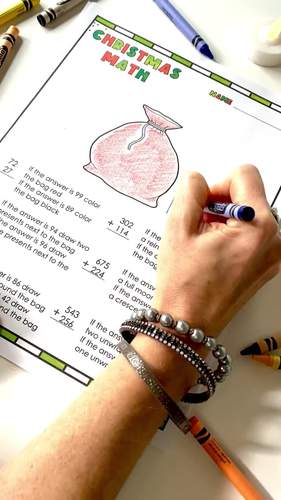 Winter Math Activities Bundle | 3rd and 4th Grade Math Worksheet Bundle