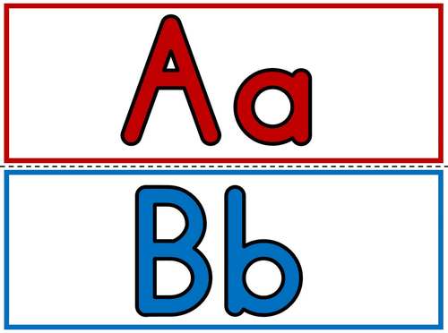 Beginning sounds word wall cards, photo cards and tracing cards | TPT