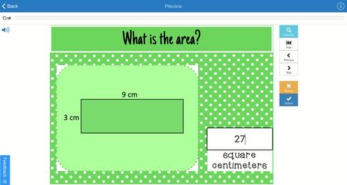 3rd Grade Area of Regular & Rectilinear Shapes | BOOM Cards | 3.MD.C7d