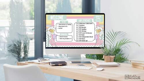 Retro Spring Slides Templates | Easter Decor | Retro Theme | for Google ...