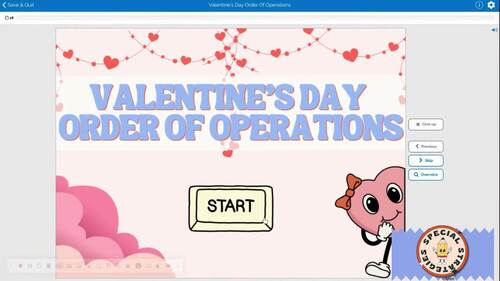 Valentine’s Day Order of Operations BOOM Cards | PEMDAS Practice ...