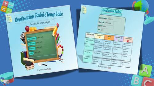 Customizable Assessment Rubrics for Teachers by Adriana Palencia Forero