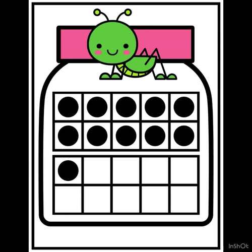 Teen Numbers with Twenty Frames | Crickets | Matching Card Activities