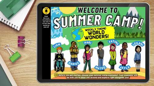 Natural Wonders of the World LINKtivity® (Fast Finisher, Fun Friday ...