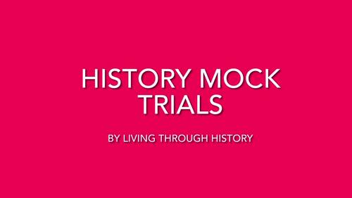 Early Republic & Expansion Mock Trial Simulation Bundle- 8 Trials 7th ...