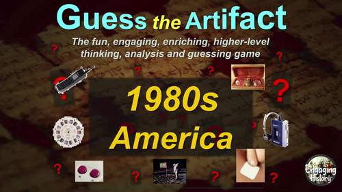 1980s America - “Guess the artifact” game: fun, engaging PPT w pictures ...