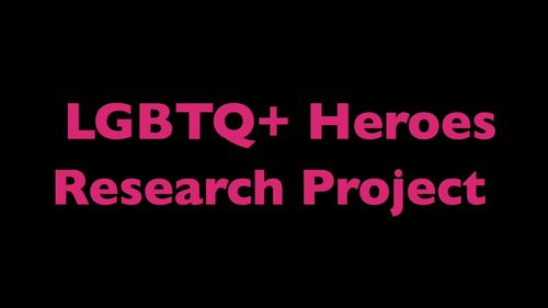People of Pride: LGBTQ+ Heroes Research Project by Kindergarten ...