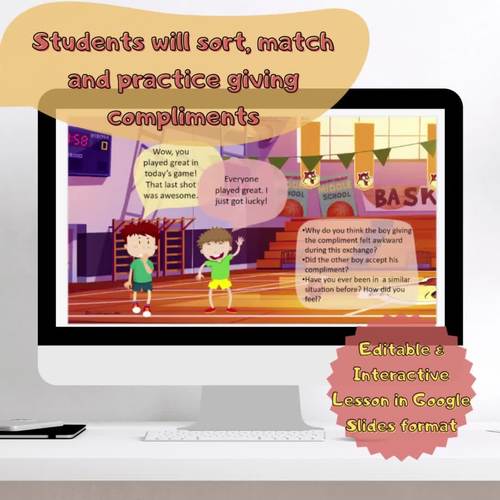 Accepting Compliments: Winter/ Christmas Themed Social Skills Lesson