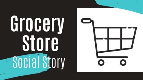 Grocery Store - Animated Social Story for Special Education / Autism