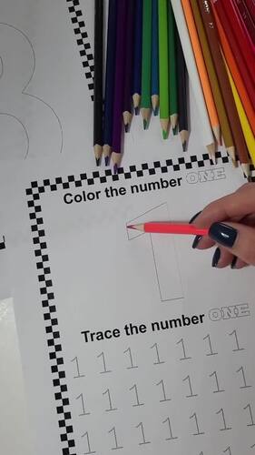 Preschool Alphabet and Number Worksheets for Kids Coloring & Tracing ...