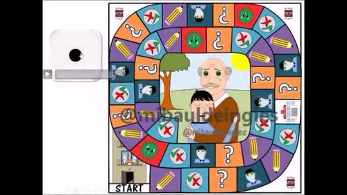 INTERACTIVE AND EDITABLE REVISION BOARD GAME - DISTANCE LEARNING