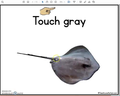 Errorless Color Digital Task Cards and Boom Cards by Teach Love Autism