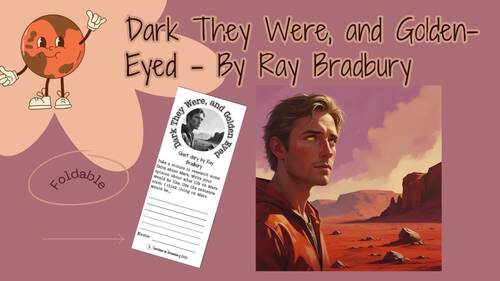 Dark They Were, and Golden-Eyed HMH Foldable by Sunshine in Secondary