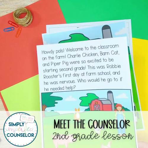 Meet the School Counselor Lesson by Simply Imperfect Counselor | TPT