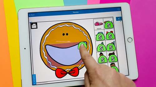 Articulation Gingerbread BOOM Cards™ for S & S Blends | Speech Therapy