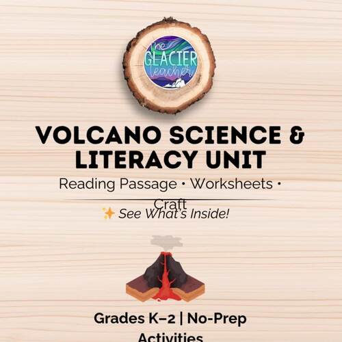 Volcano Unit 2nd Grade | Reading Passages, Worksheets, & Activities ...