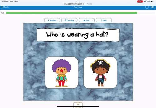 Halloween Who Question Prompts Boom Cards™ | Picture Card Questions