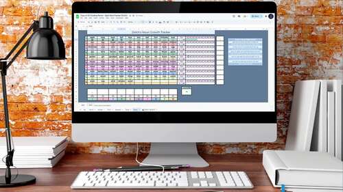 Dolch Sight Word Tracker | Editable Google Sheets for PK–3 by Curve of ...
