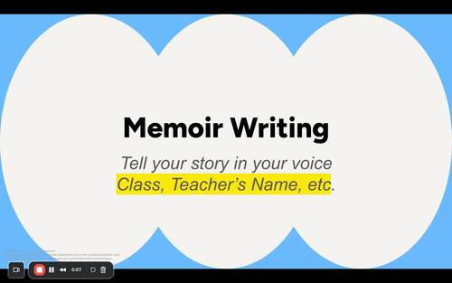 Memoir Writing Bundle: Complete 6-Week Unit + Show Don't Tell Mastery ...
