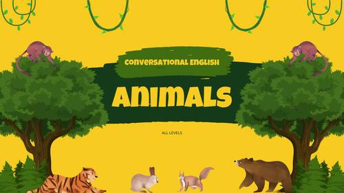 Conversational English | Animals | Geography | Idioms Full Lesson PPT