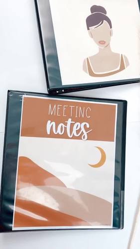 Modern Boho Classroom Decor: EDITABLE BINDER COVERS | DESERT NEUTRALS