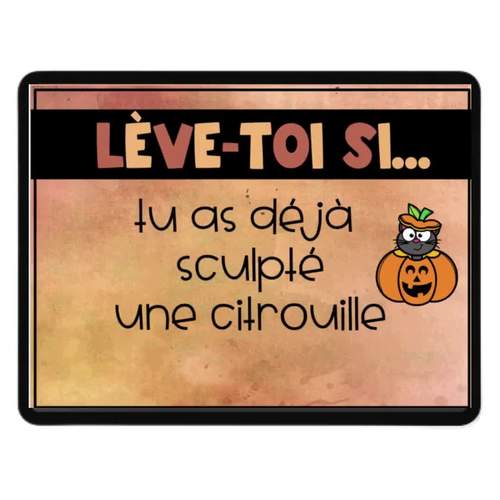 French Seasonal Lève-toi si... Bundle | French Digital Stand Up Sit ...