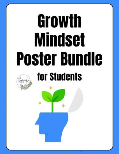 Growth Mindset: Inspirational Poster Quotes- Classroom Portrait ...