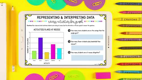 Scaled Bar Graphs Pictographs Picture Graphs 3rd Grade Math 3.MD.B.3 ...