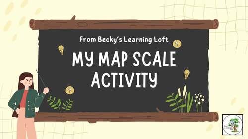 Map Scale - Measure Distances on Simple Map| Map Skills for Beginners ...