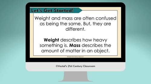 Matter PowerPoint and Google Slides- Slideshow Presentation (VA Science ...