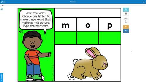 CVC Word Building Set 2 Boom Cards™ by Teaching With Love and Laughter