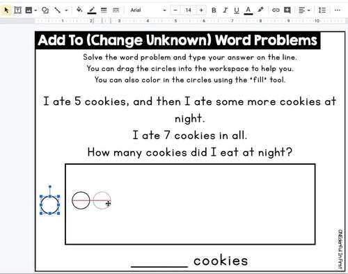 Add To and Take From Word Problems for Google Slides (BUNDLE) - 80 Word ...